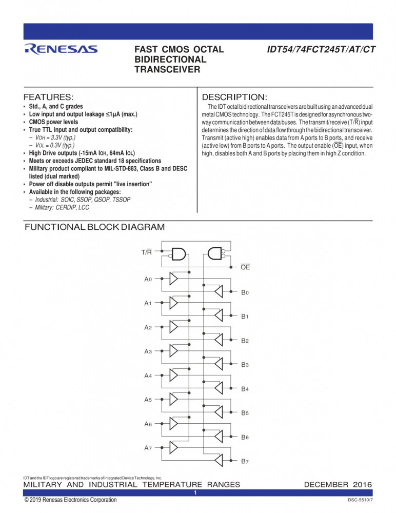 5962-9221401M2A datasheet page 1