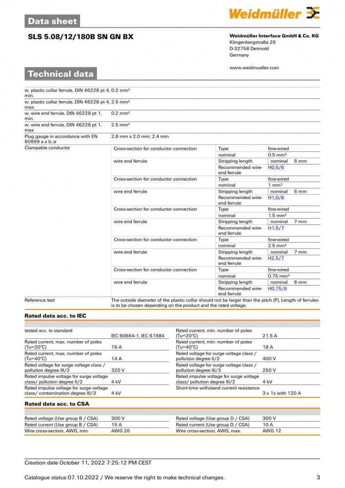 WEIDMULLER 1530370000 document page 3