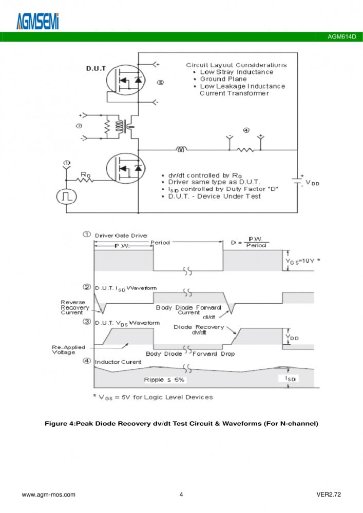 AGM614D datasheet page 4