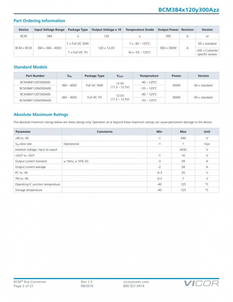 BCM384T120T300A00 technical document page 3