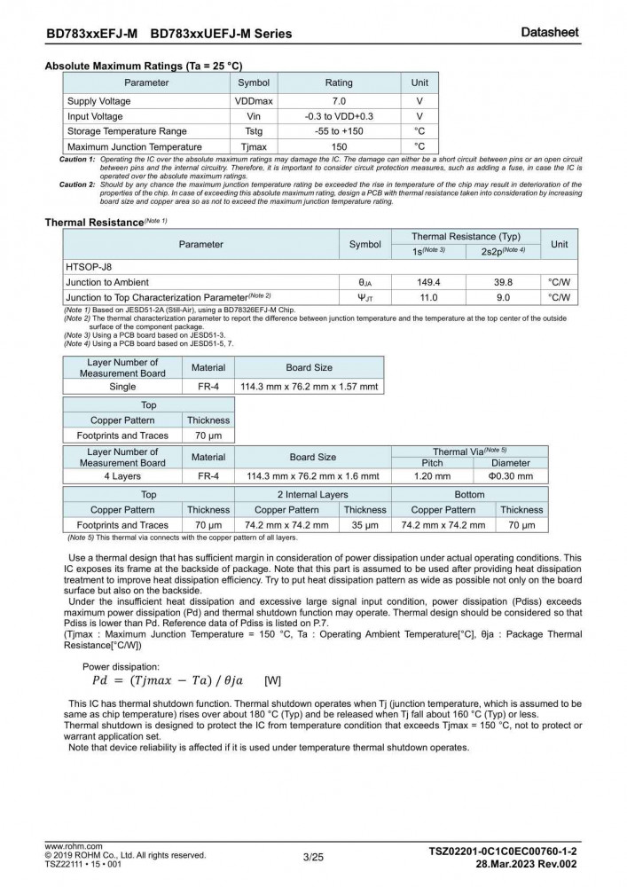 BD78326EFJ-ME2 datasheet page 3
