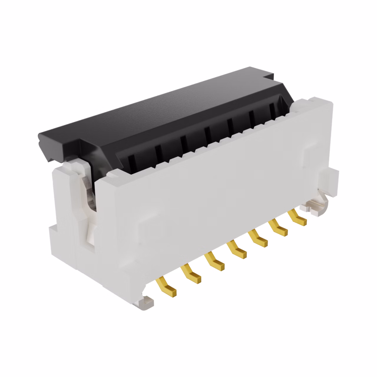 Easy-On FFC/FPC Connector, 0.50mm Pitch, V-Flip Series, Vertical, 4.05mm  Height, 13 Circuits, Copper Alloy, 125°C Operating Temperature, Gold Plating for sale