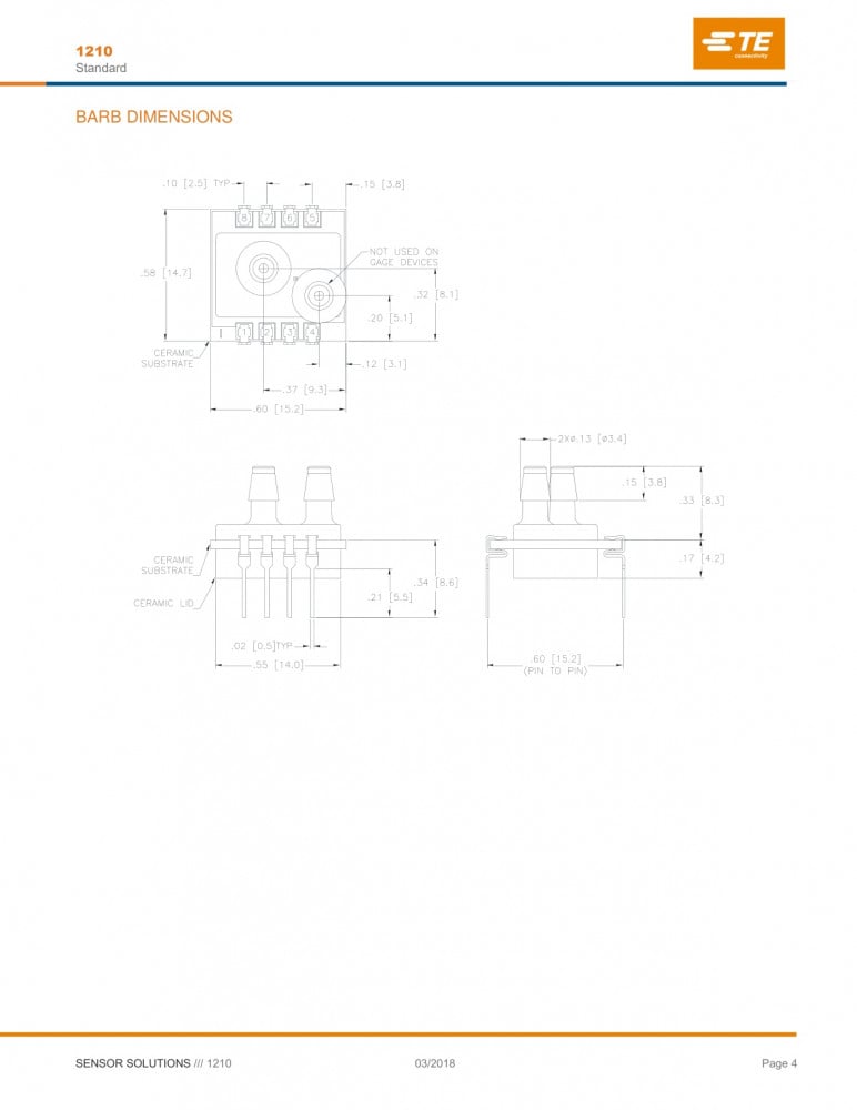 1210 pressure sensor datasheet page 4