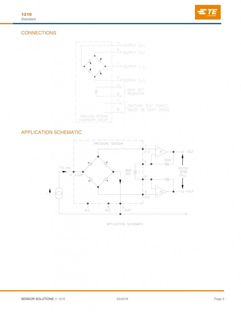 1210 pressure sensor datasheet page 5