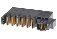 EXTreme EnergetiC Modular Right-Angle Plug Assembly, 2 Power Circuits with Solder Tail Mounting, without Guide