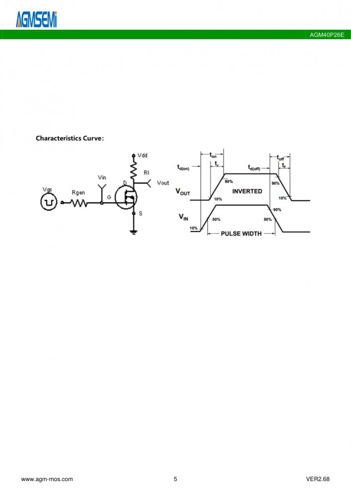 AGM40P26E datasheet page 5