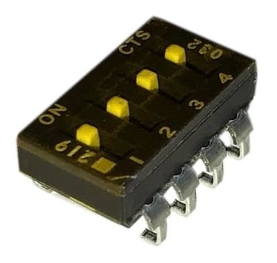 CTS 219-4LPSTRF DIP Switch