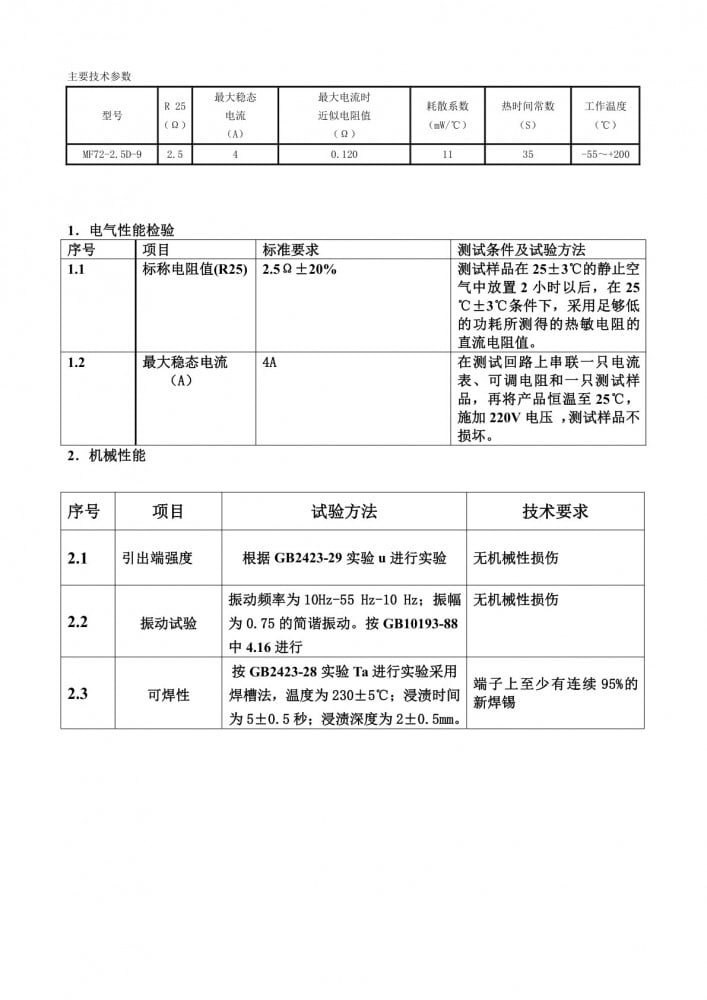DGCX NTC2.5D-9SM20E approval document page 3