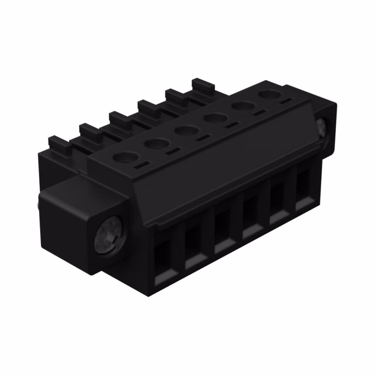 3.81mm Pitch Eurostyle Horizontal Plug, with Retention Screws, 6 Circuits for sale