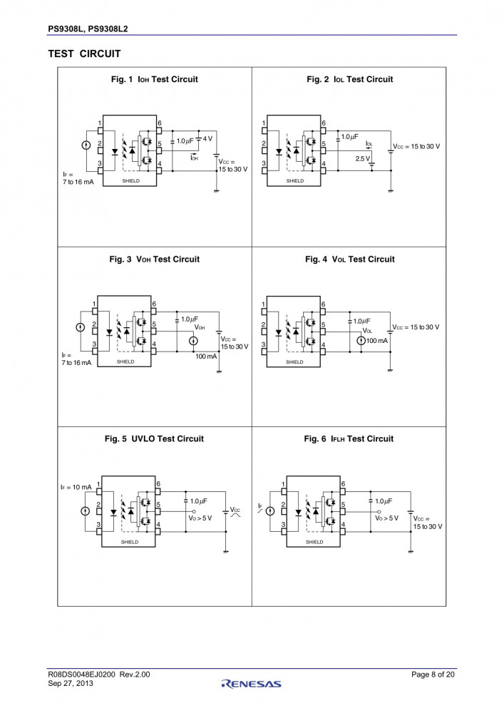 PS9308L2-V-AX datasheet page 8