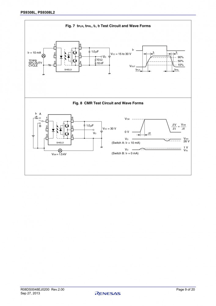 PS9308L2-V-AX datasheet page 9