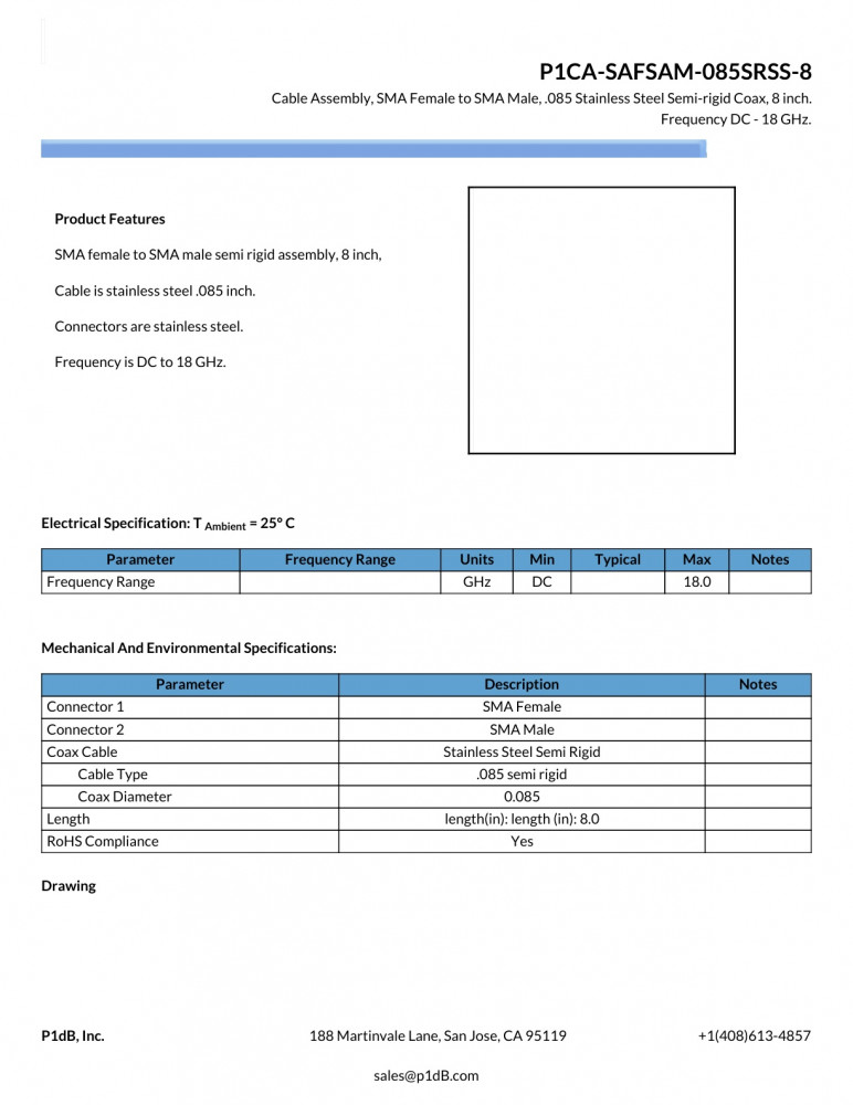Product technical document image 1