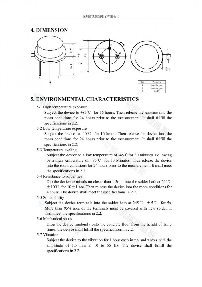 KTOR423 datasheet page 3