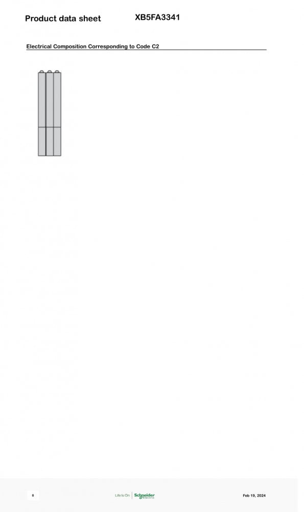 XB5FA3341 technical document page 8