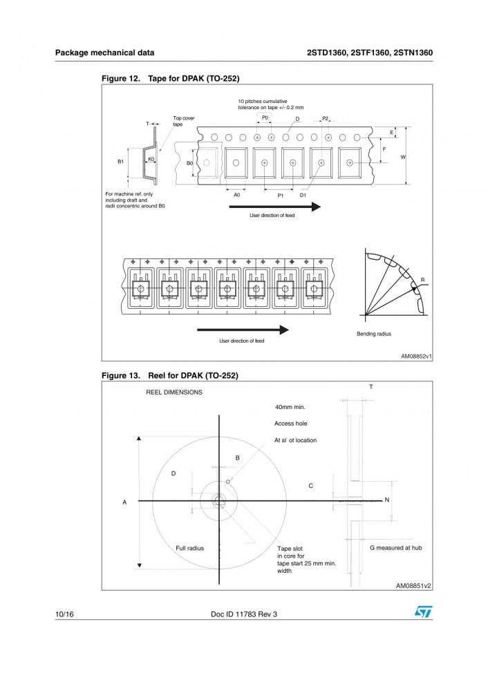 2STF1360 datasheet page 10