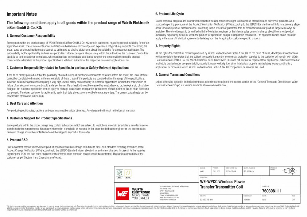 760308111 datasheet page 7