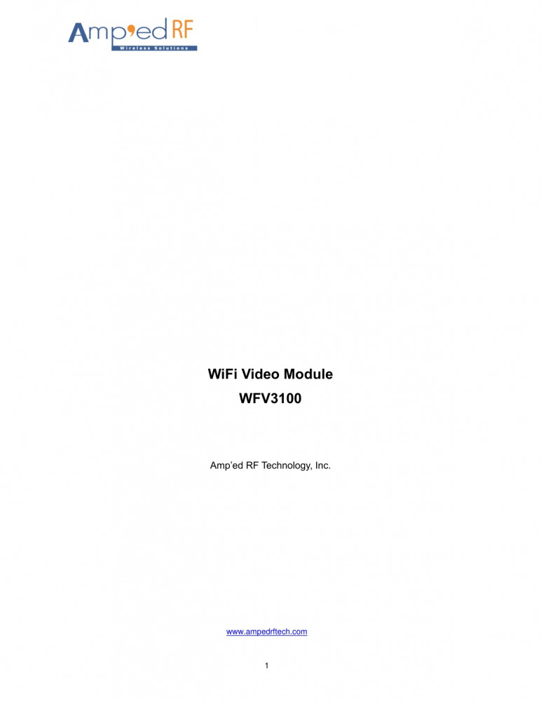Technical document page 1