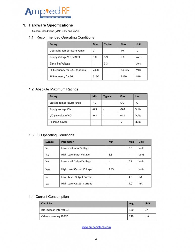 Technical document page 4