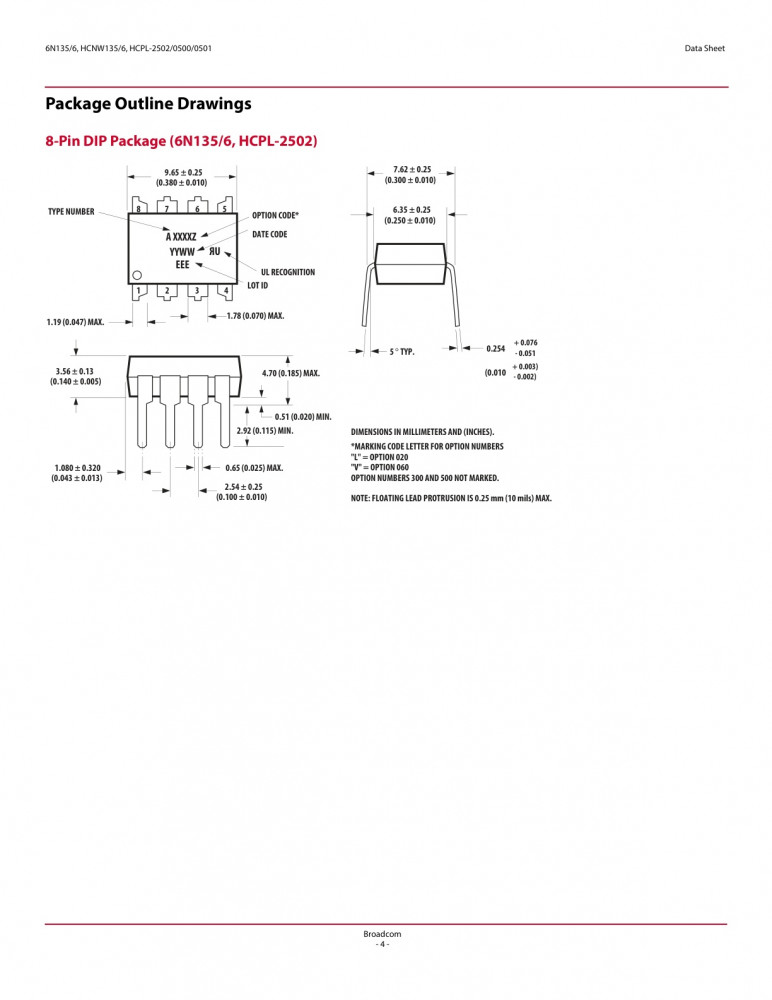 HCNW135 datasheet page 4