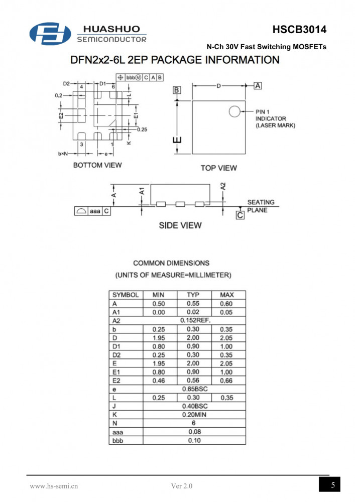 HSCB3014 datasheet page 5