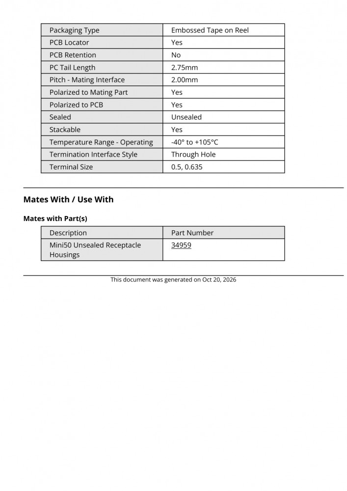 MOLEX 2133558343 technical document image 3