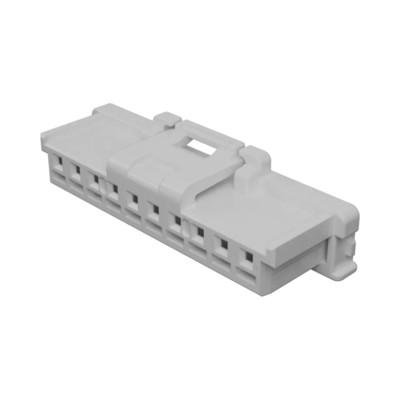 DuraClik TPA Wire-to-Board Receptacle Housing, 10 Circuits, White for sale