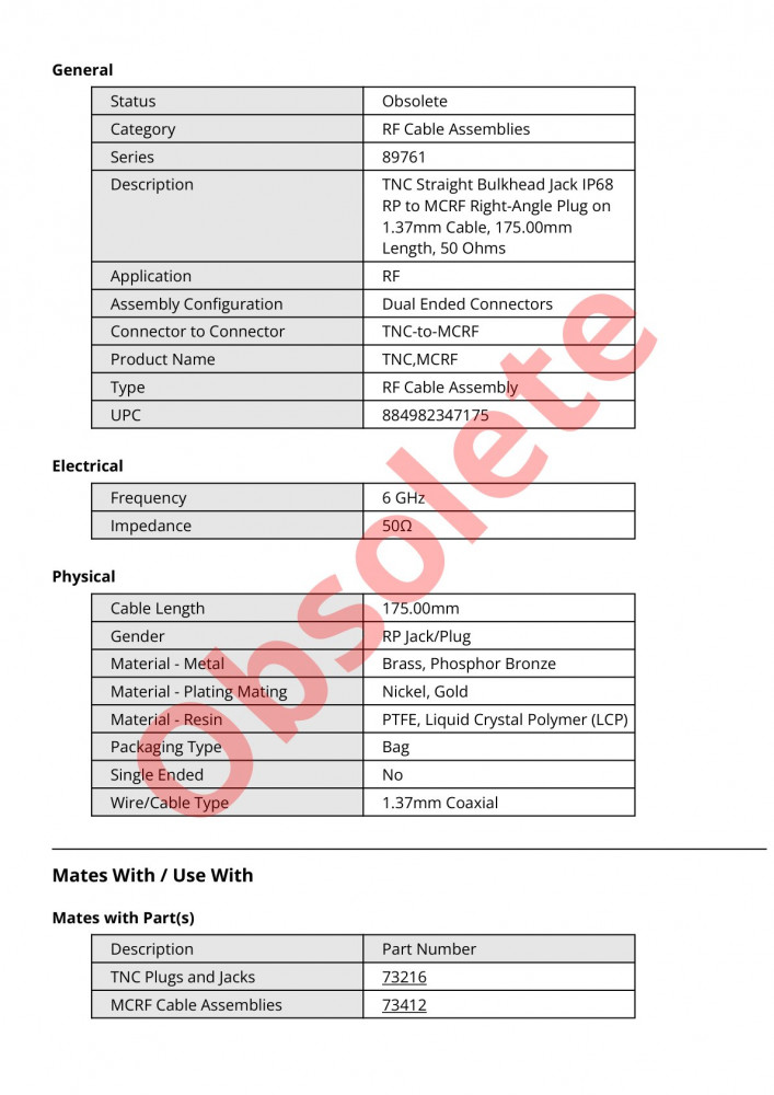 MOLEX 897618110 drawing page 2