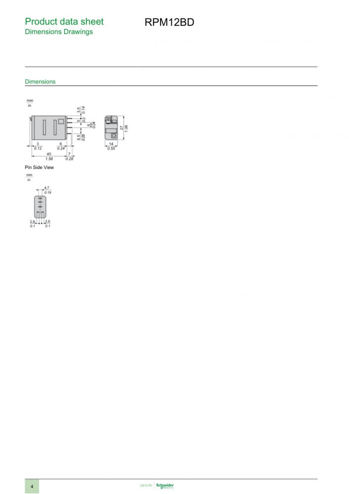 RPM12BD technical document page 4