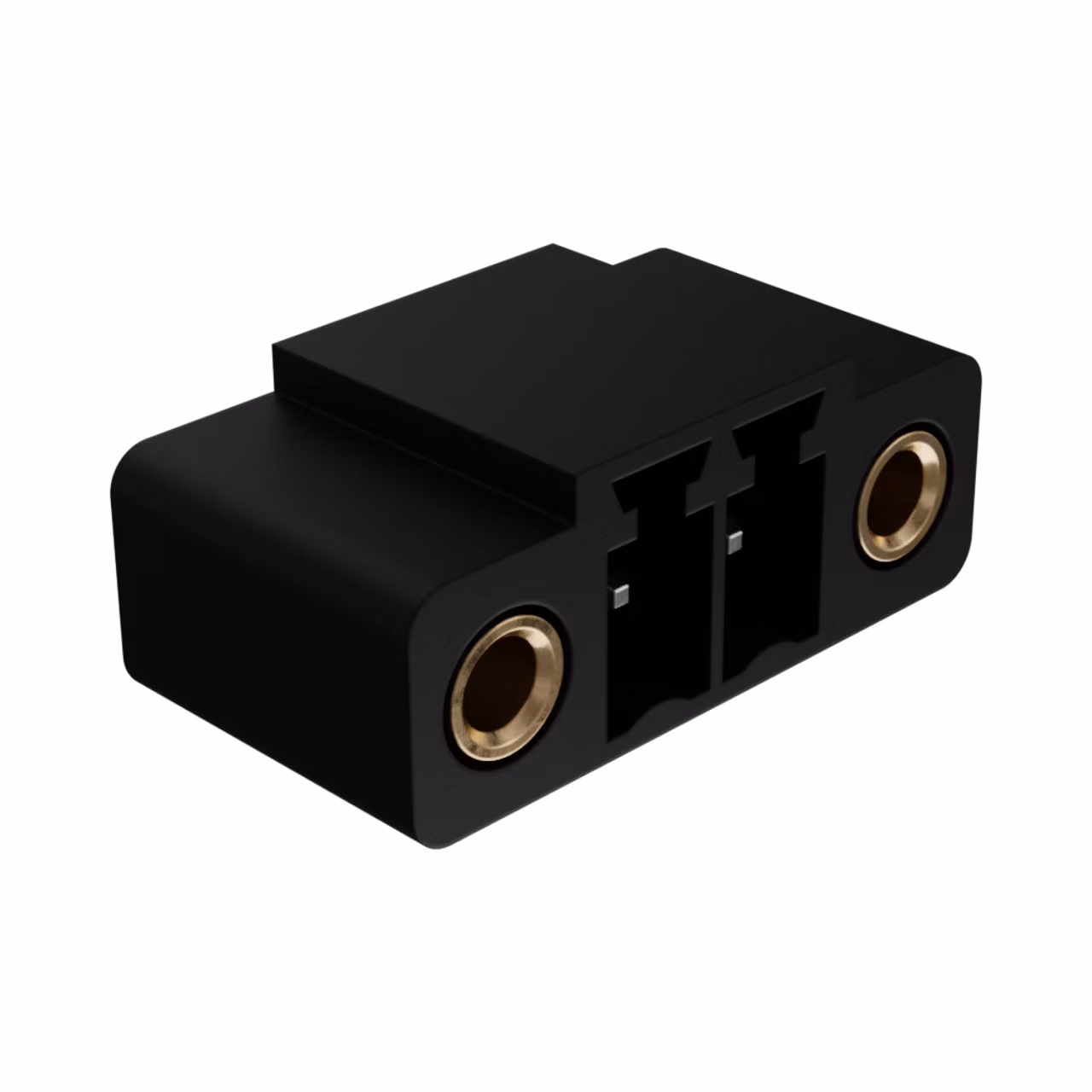 3.50mm Pitch Eurostyle Right-Angle PCB Header, with Threaded Retention Inserts, 2 Circuits for sale