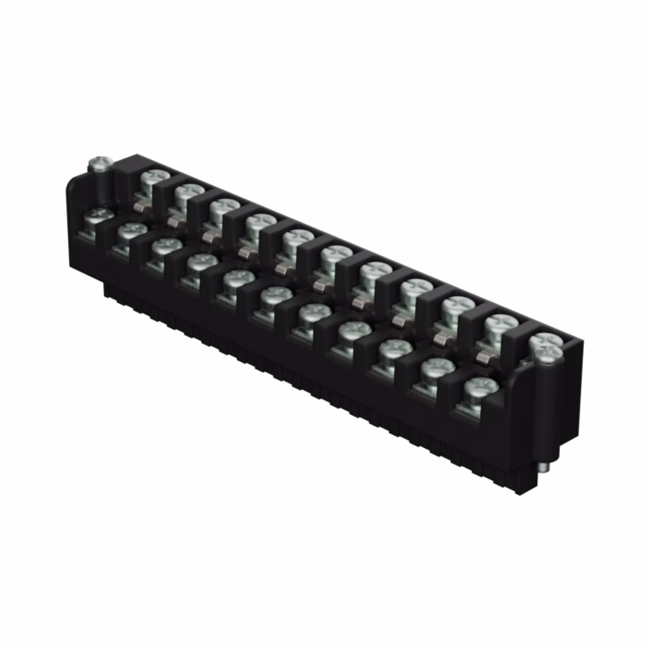 5.08mm Pitch Beau EuroMate Pluggable Terminal Block, Dual Level, 270° Wire Entry, with Retention Screws, 22 Circuits for sale