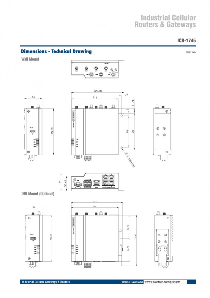 ICR-1745-EU technical document, page 5