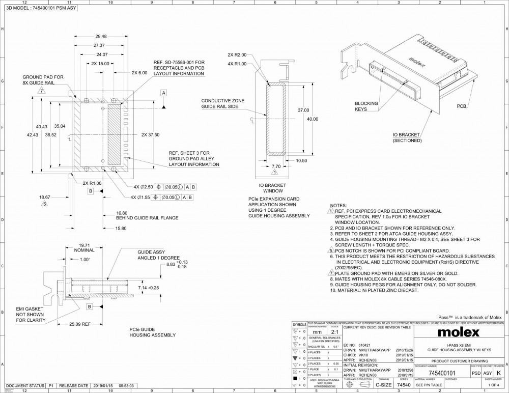 Technical drawing page 1