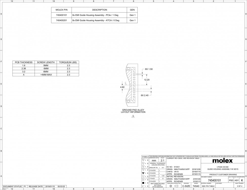 Technical drawing page 3