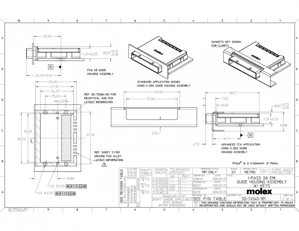 Technical drawing page 6