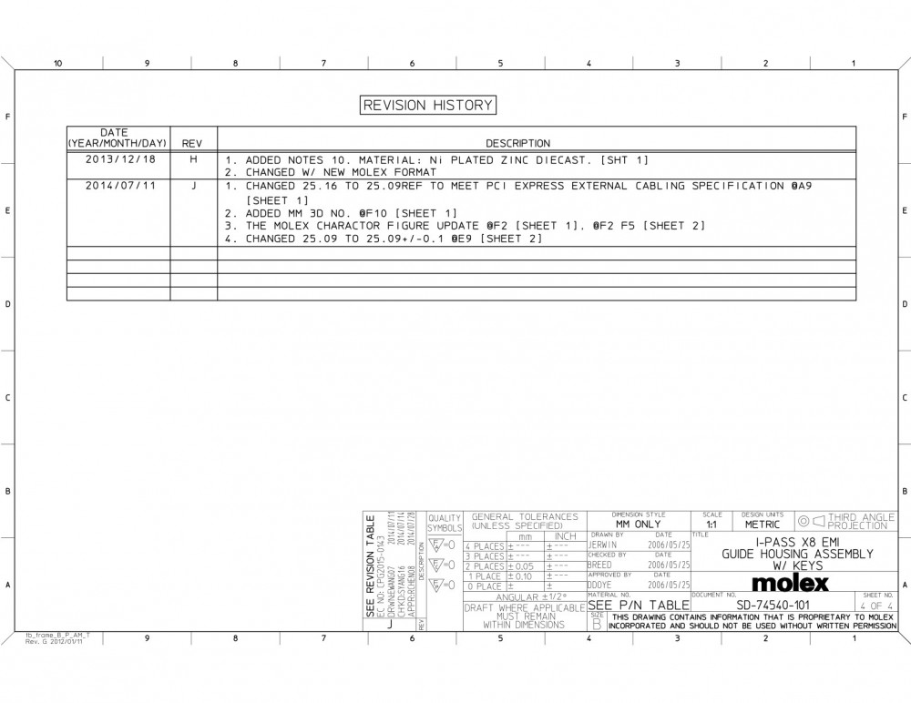 Technical drawing page 8