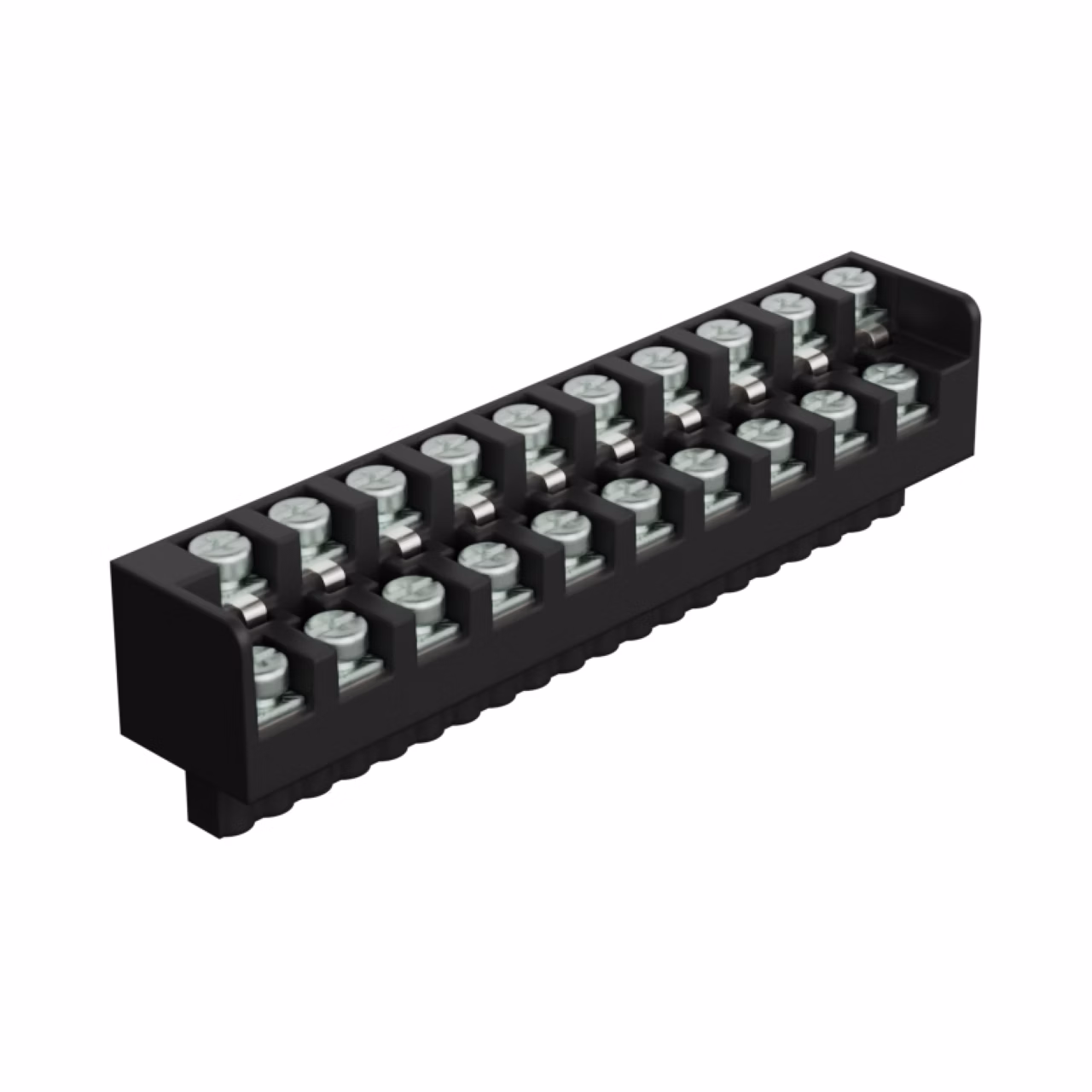 5.08mm Pitch Beau EuroMate Pluggable Terminal Block, Dual Level, 90° Wire Entry, 20 Circuits for sale