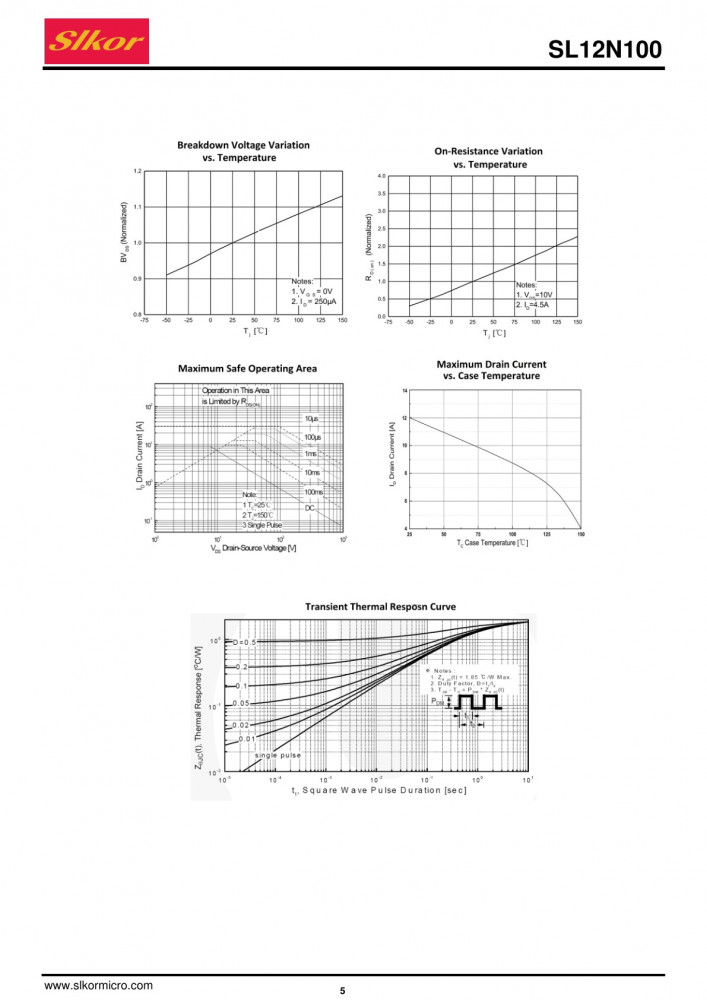 SL12N100 datasheet page 5