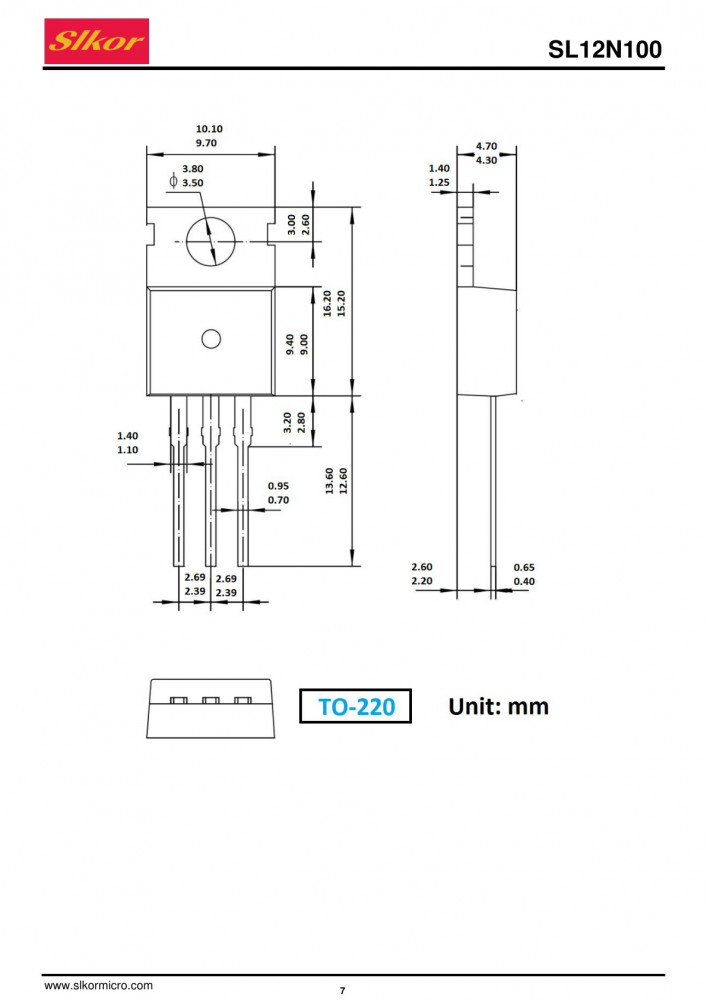 SL12N100 datasheet page 7