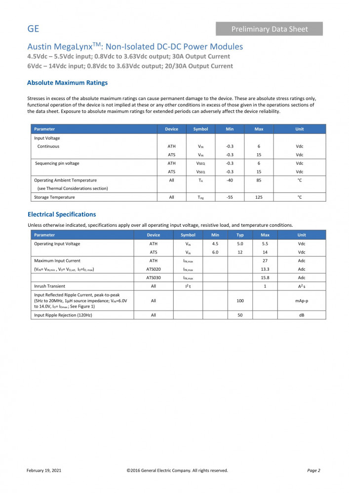 ATS030A0X3-SRHZ datasheet page 2