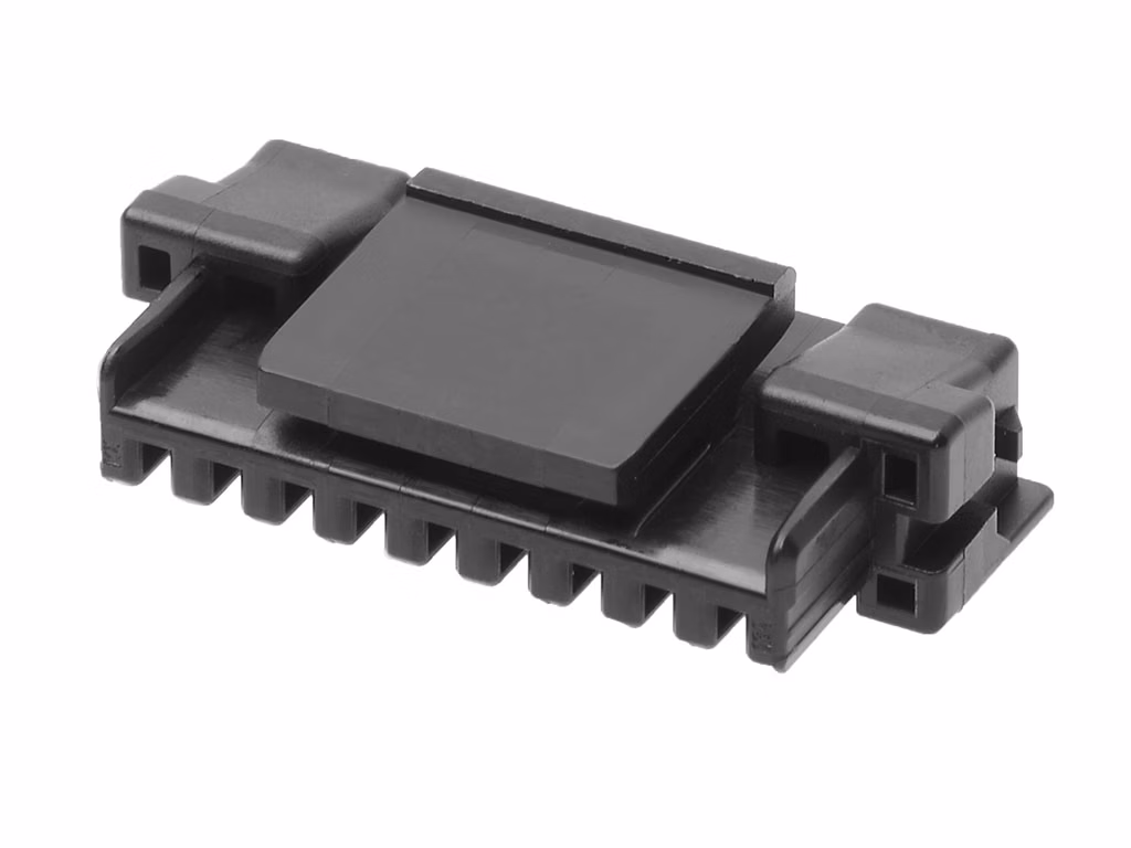 Micro-Lock Plus TPA Type Receptacle Housing, 1.25mm Pitch, Single Row, Positive Lock, 7 Circuits, Yellow