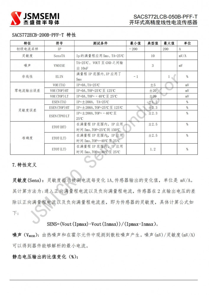 SACS772 datasheet page 9