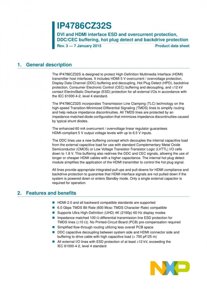 IP4786CZ32S datasheet page 2