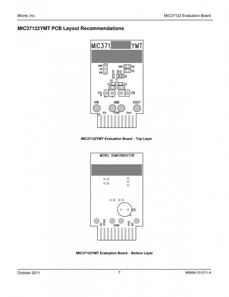 MIC37122YM-EV technical document page 7