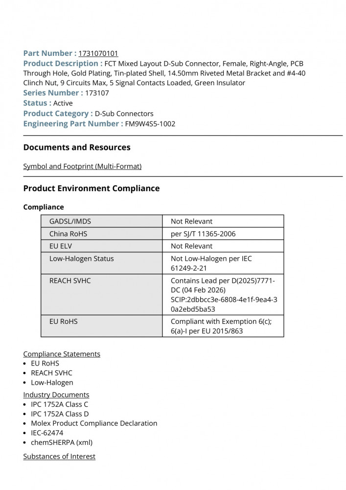 Technical document preview, page 1