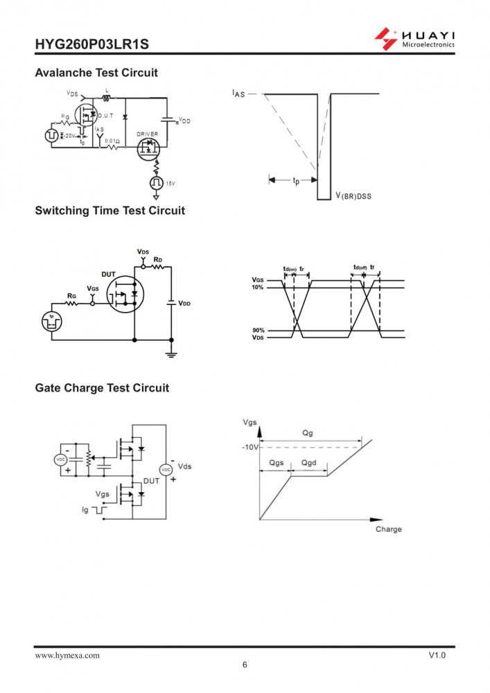 HYG260P03LR1S datasheet page 6