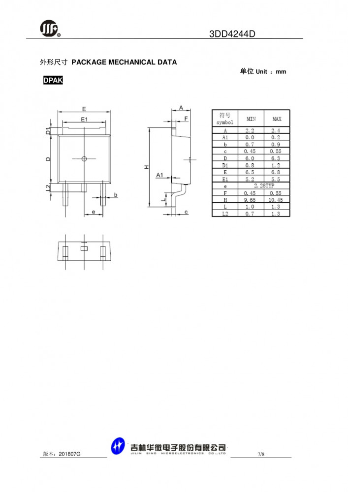 3DD4244DM datasheet page 7