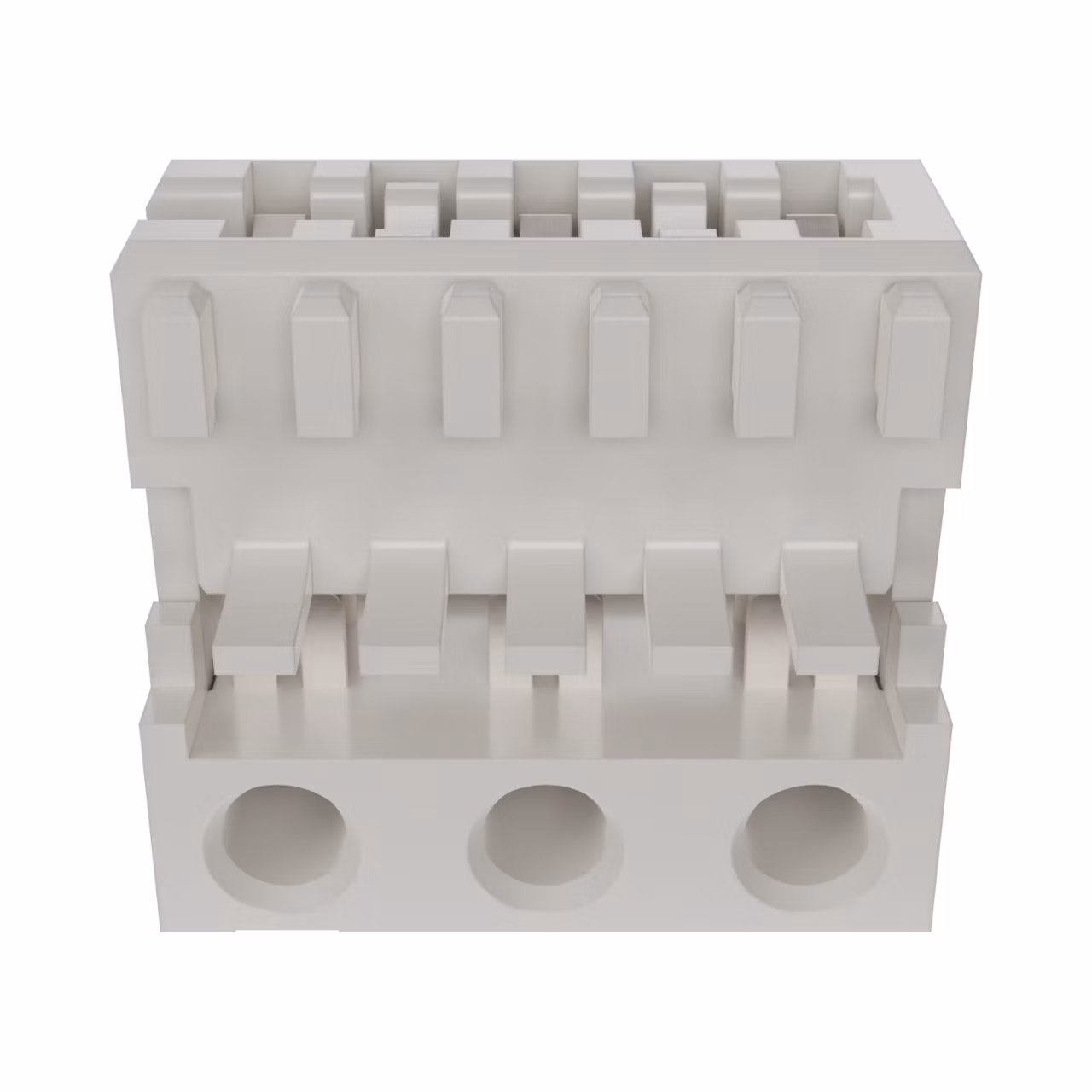 RAST R-Power Female Connector, 5.00mm Pitch, 6.0A, 3 Circuits, UL94-V2, Fully Coded, 1 Short Thin and 1 Closed Endwall for sale