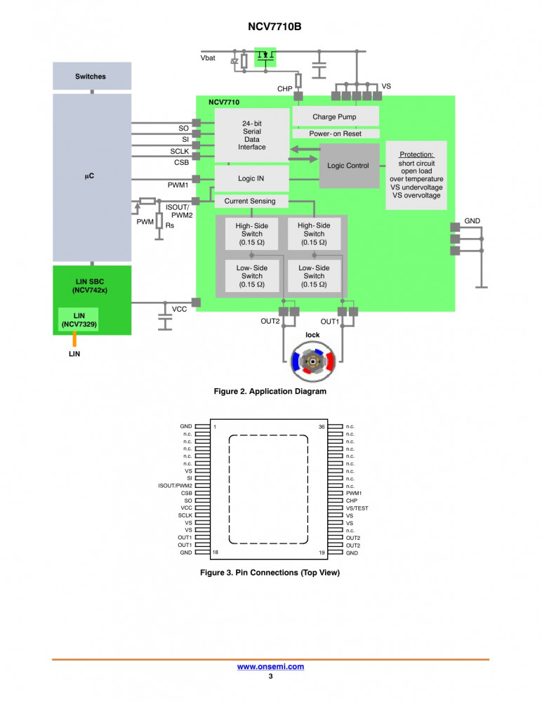 NCV7710B technical document page 3