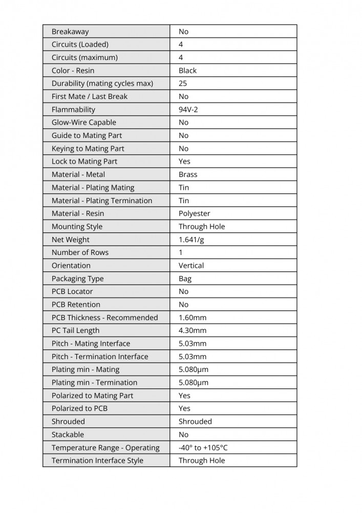 MOLEX 10181041 drawing page 3