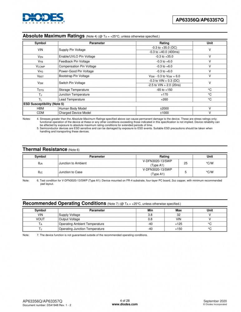 AP63356QZV-7 datasheet page 4